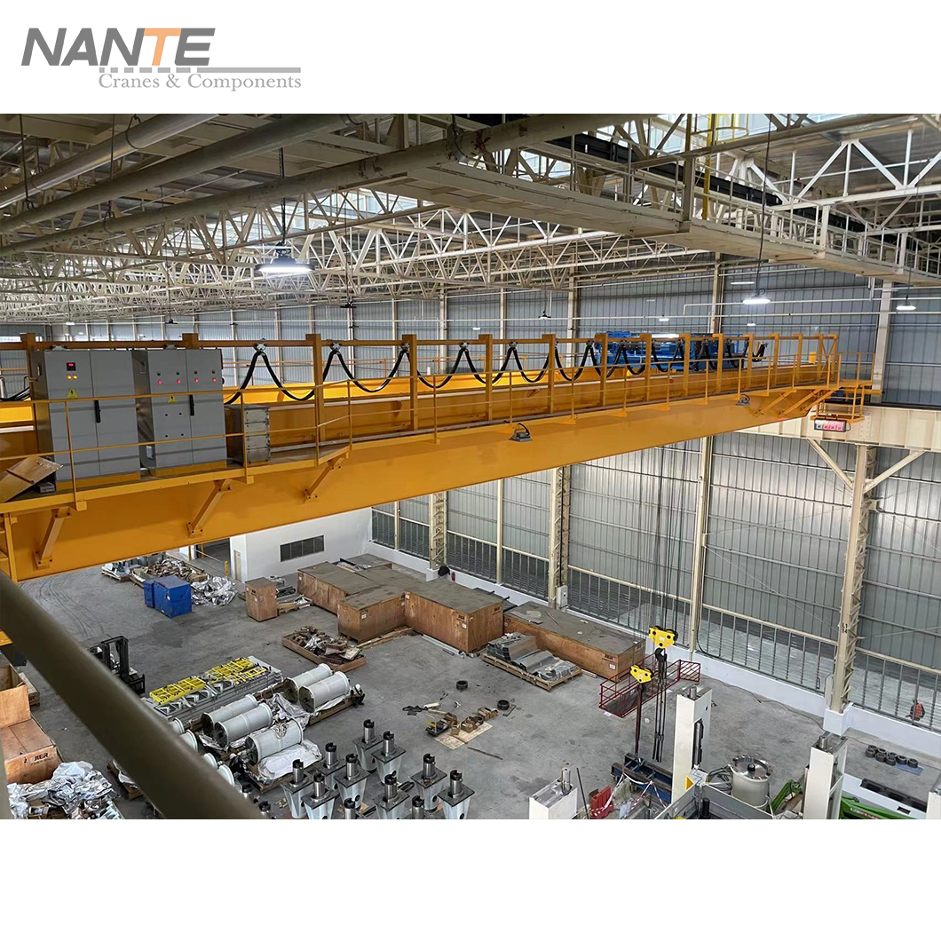 News of Nante-50t/25ton Overhead Crane for Electric Car Factory ...